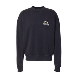 Pegador Sweatshirt 'Vanos' Herren Gr&ouml;&szlig;e L hellgelb / schwarz / wei&szlig;