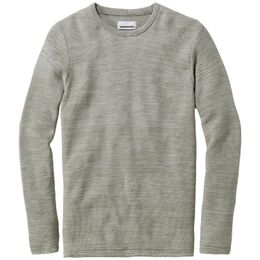 armedangels Herren-Strickpullover Baumwolle L Gr&uuml;n
