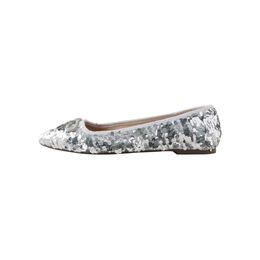 next Ballet Flats 'Forever Comfort ' female Silver size 8
