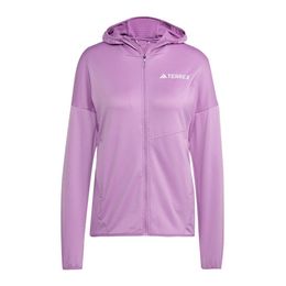 adidas terrex Athletic Fleece Jacket 'Xperior' female Purple size XL