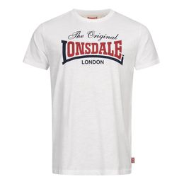 Lonsdale Shirt 'Aldingham' male White size XL