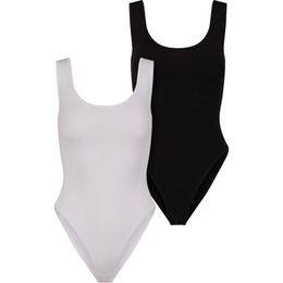 Urban Classics Body Damen Gr&ouml;&szlig;e XL schwarz / offwhite