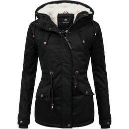 Marikoo Winter Parka 'Manolya' female Black size XXXL