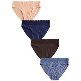 next Panty female Beige, Blue, Brown size 8
