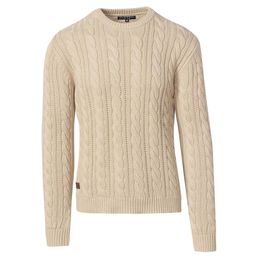 KOROSHI Pullover Herren Gr&ouml;&szlig;e S beige