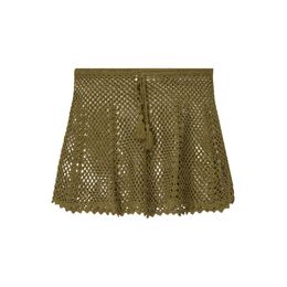 Bershka Skirt female Green size M/L