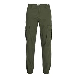 Jack & Jones Jack & Jones Junior Cargohose 'JPSTKane JJJonny' Jungen Gr&ouml;&szlig;e 164 oliv