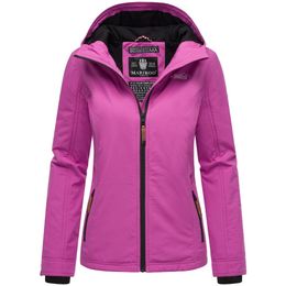 Marikoo &Uuml;bergangsjacke 'Brombeere' Damen Gr&ouml;&szlig;e S rosa / schwarz