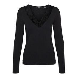 V&eacute;ro Moda VERO MODA Shirt 'VMRosa' Damen Gr&ouml;&szlig;e XS schwarz
