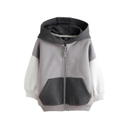 next Zip-Up Hoodie boy Grey size 5-6 yrs