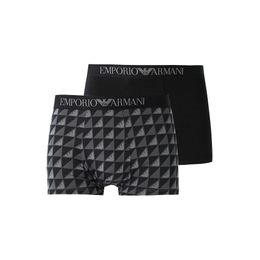 Emporio Armani Boxershorts Herren Gr&ouml;&szlig;e XXL grau / hellgrau / schwarz