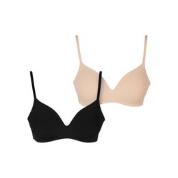 Urban Classics Bra female Beige, Black size 75