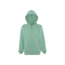 Yuka Zip-Up Hoodie female Green size XS