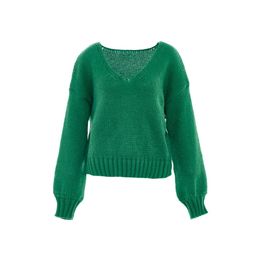 Sookie Pullover Damen Gr&ouml;&szlig;e M/L dunkelgr&uuml;n