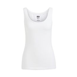 WE Fashion Top Damen Gr&ouml;&szlig;e XL wei&szlig;