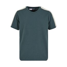 Mister Tee T-Shirt 'Tennis Core' Jungen Gr&ouml;&szlig;e 122/128 dunkelgr&uuml;n / offwhite
