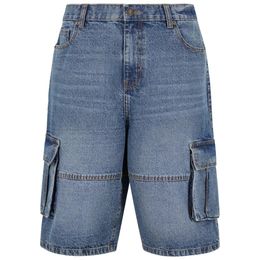 Urban Classics Cargo Jeans male Blue size 36