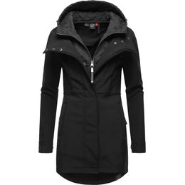 Ragwear Raincoat 'Ybela' female Black size XS