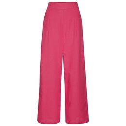 Lascana Pleat-Front Pants female Pink size 36