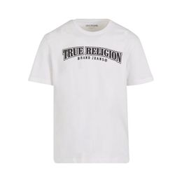 True Religion T-Shirt 'Nu Brush' Herren Gr&ouml;&szlig;e M schwarz / wei&szlig;