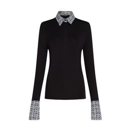 K by KARL LAGERFELD Karl Lagerfeld Shirt female Black size XL