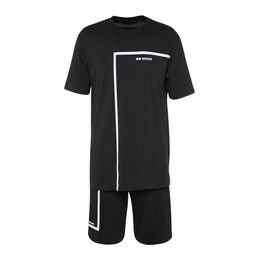 Trendyol Pyjama Herren Gr&ouml;&szlig;e XXL schwarz / wei&szlig;