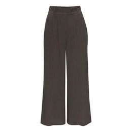 Lascana Pleat-Front Pants female Green size 34