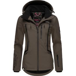 Marikoo Winter Jacket female Brown size XL