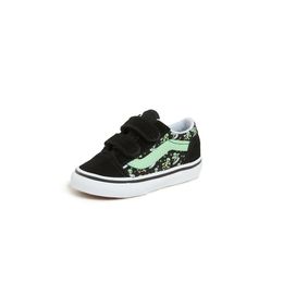 Vans Sneaker 'Old Skool Hook And Loop' Jungen Gr&ouml;&szlig;e 26 mint / schwarz
