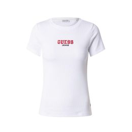 Guess Jeans T-Shirt Damen Gr&ouml;&szlig;e S rot / schwarz / wei&szlig;