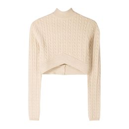 Bershka Pullover Damen Gr&ouml;&szlig;e XS sand
