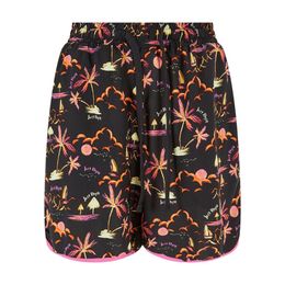 Just Rhyse Shorts 'Waikiki' Damen Gr&ouml;&szlig;e 34 schwarz