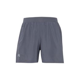 Under Armour Sportshorts 'Launch 5' Herren Gr&ouml;&szlig;e S grau / wei&szlig;