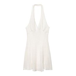 Pull&Bear Pull&Bear Kleid Damen Gr&ouml;&szlig;e 34 wei&szlig;