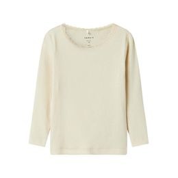 name it Shirt 'NMFKab' M&auml;dchen Gr&ouml;&szlig;e 122/128 hellbeige
