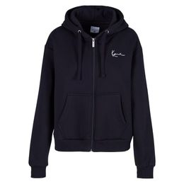 Karl Kani Zip-Up Hoodie 'Essential' female Black size XL