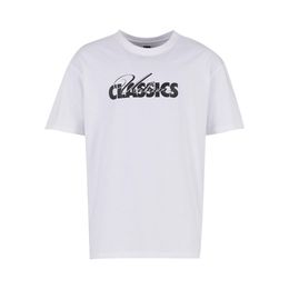 Urban Classics T-Shirt 'Cursive Bold' Herren Gr&ouml;&szlig;e 4XL schwarz / wei&szlig;