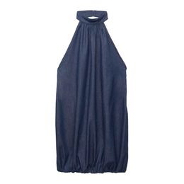 Pull&Bear Pull&Bear Kleid Damen Gr&ouml;&szlig;e 38 dunkelblau Winterkleid