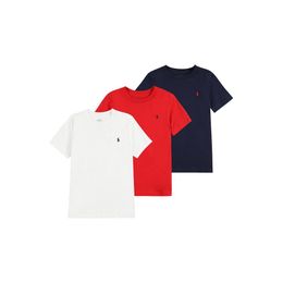 Polo Ralph Lauren T-Shirt Jungen Gr&ouml;&szlig;e 109/116 blau / rot / wei&szlig;