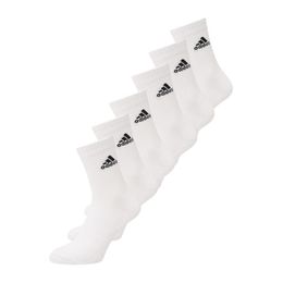 adidas Performance Athletic Socks 'Cushioned Sportswear Crew 6 Pairs' male White size 34-36