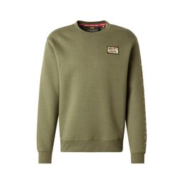 Alpha Industries Sweatshirt male Green size 3XL