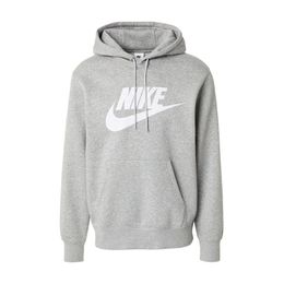 Nike Sportswear Sweatshirt 'CLUB' Herren Gr&ouml;&szlig;e XS graumeliert / wei&szlig;