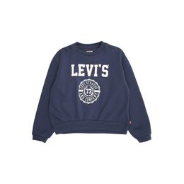 Levi's Kids Sweatshirt 'LVG COLLEGIATE CREW' girl Blue size 14