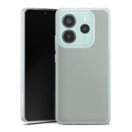 DeinDesign Xiaomi Redmi Note 14 5G Handy Silikon H&uuml;lle Case transparent Handyh&uuml;lle Colour Unicoloured Green Silikon Case
