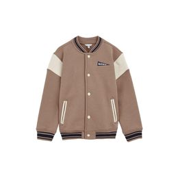 WE Fashion &Uuml;bergangsjacke Jungen Gr&ouml;&szlig;e 98/104 beige / hellbraun / schwarz