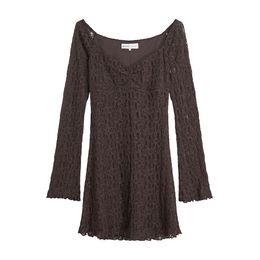 Bershka Kleid Damen Gr&ouml;&szlig;e 38 schoko Winterkleid