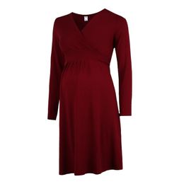 Bebefield Umstand Kleid 'Rebecca' Damen Gr&ouml;&szlig;e 36 weinrot Winterkleid