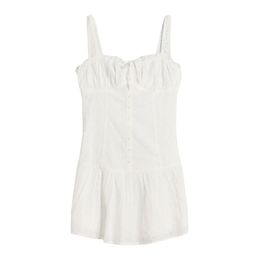 Bershka Summer Dress female White size L