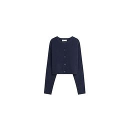 Bershka Knit Cardigan female Blue size XS