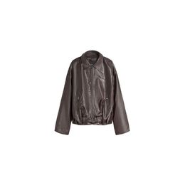 Bershka Between-Season Jacket female Brown size M